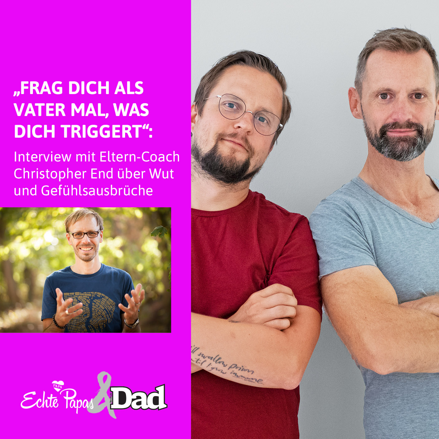 „Frag dich als Vater mal, was dich triggert“: Interview mit Eltern ...