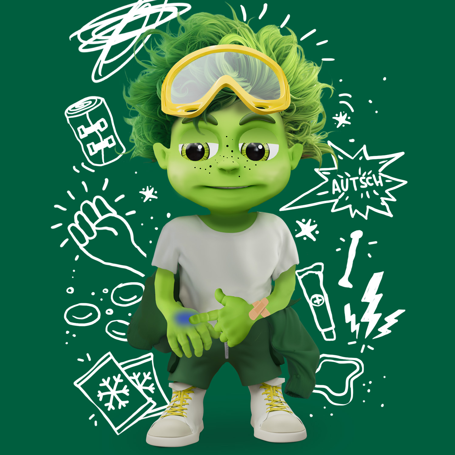 Warum bekomme ich blaue Flecken, wenn ich mich stoße? - Flipsi findet’s ...