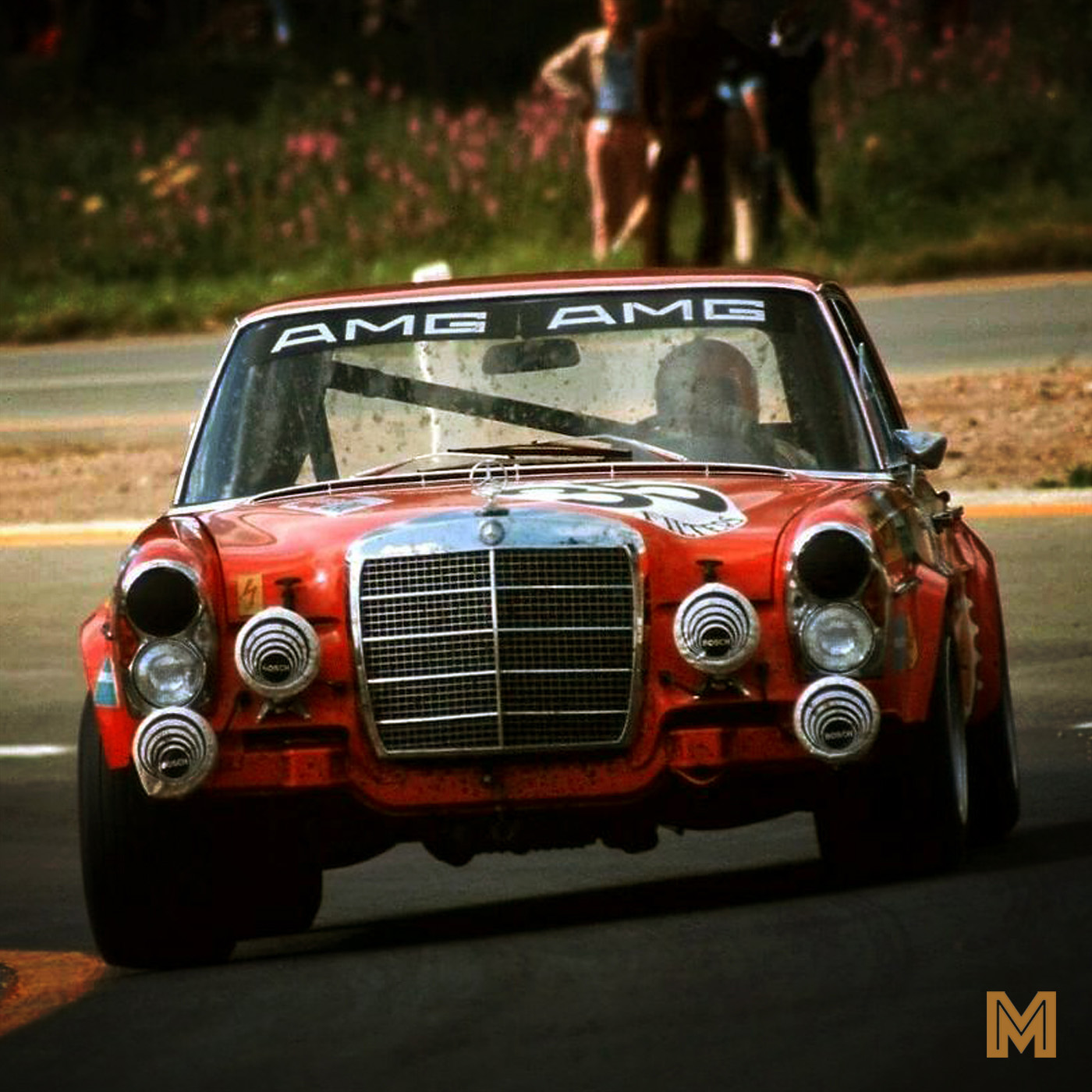 Der Mercedes 300 SEL 6.8 AMG "Rote Sau" - mit Erhard Melcher ...