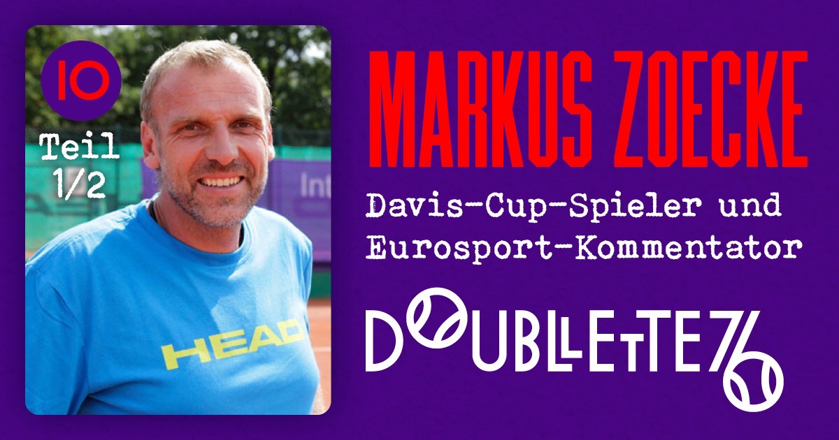 Markus Zoecke Ex -Profi (ATP 48) Davis Cup Spieler (1/2) - Doubllette76 ...