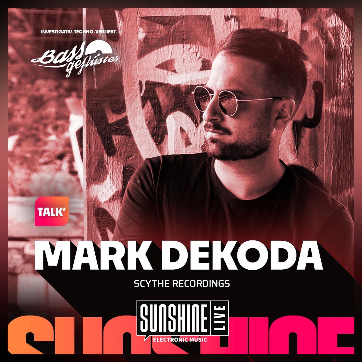 Mark Dekoda (Scythe Recordings) beim Bassgeflüster - Bassgeflüster ...