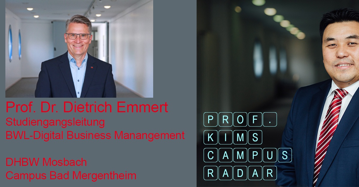 S19E02 Prof. Dr. Dietrich Emmert - BWL-Digital Business Management ...